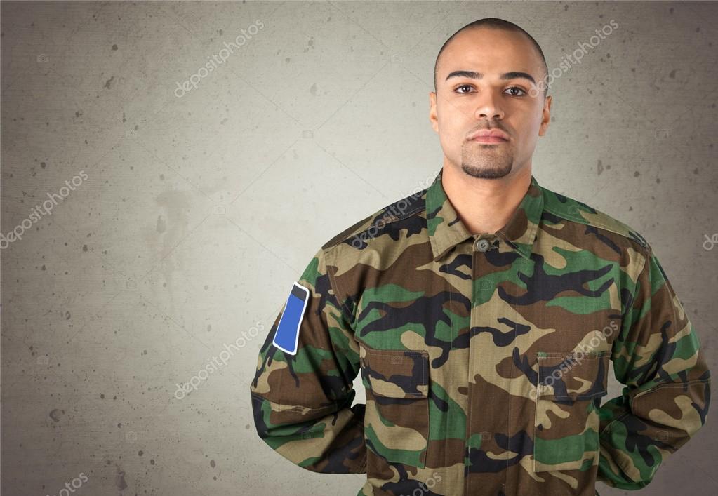 Young military soldier man — Stock Photo © billiondigital #118719242