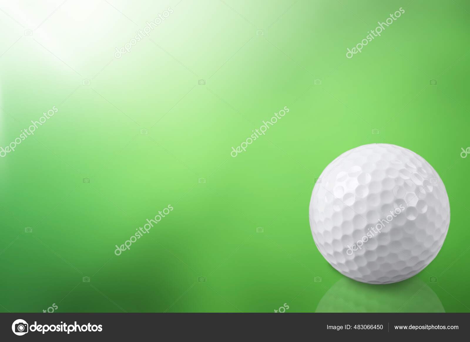 Classic White Golf Ball Background — Stock Photo © billiondigital ...
