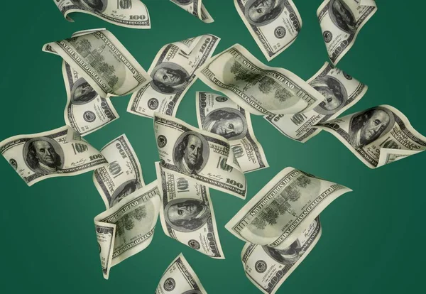 Flying Money Wallpaper