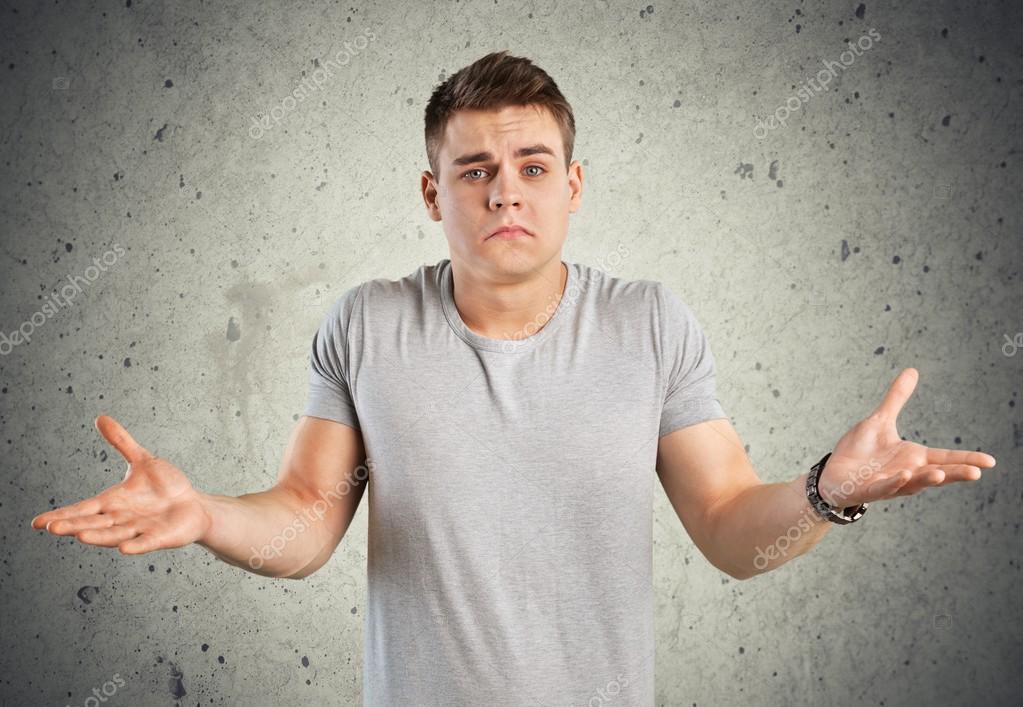 Question, shrug, face. Stock Photo by ©billiondigital 73033719