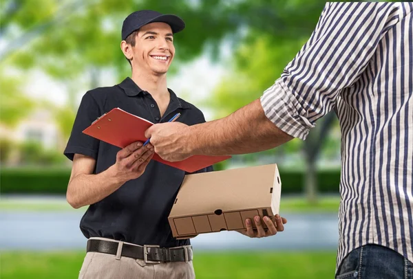 Delivering, Messenger, Delivery Person. - Stock Image - Everypixel