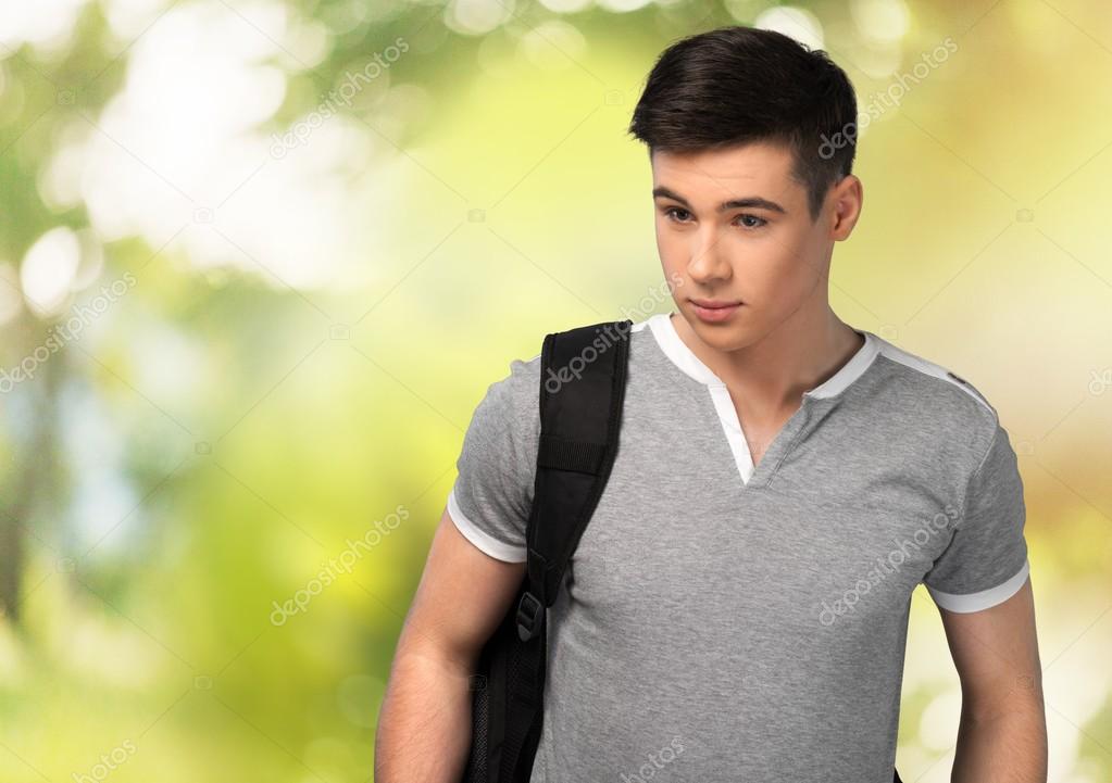 High School Boy Student
