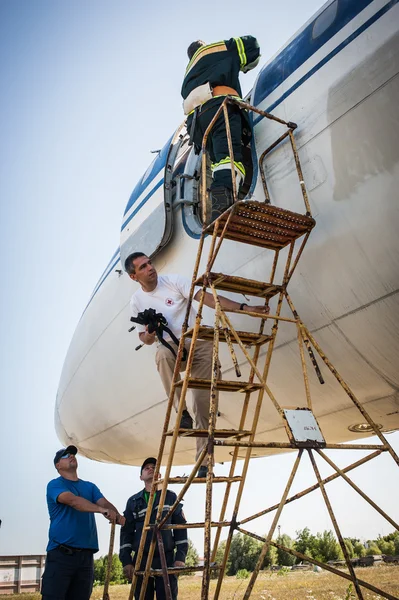 Emergency landing - Stock Image - Everypixel