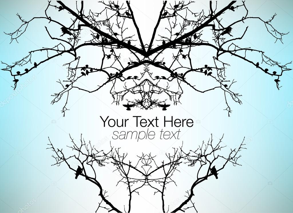 Tree with birds Stock Vector Image by ©irmakakcadogan #66890761