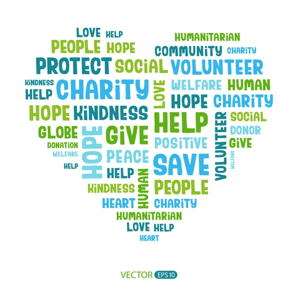 Word Cloud - Family Values, Love - Heart Shape — Stock Vector ...