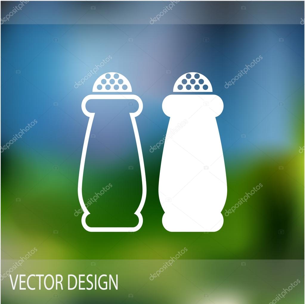 Salero Y Pimentero Vector