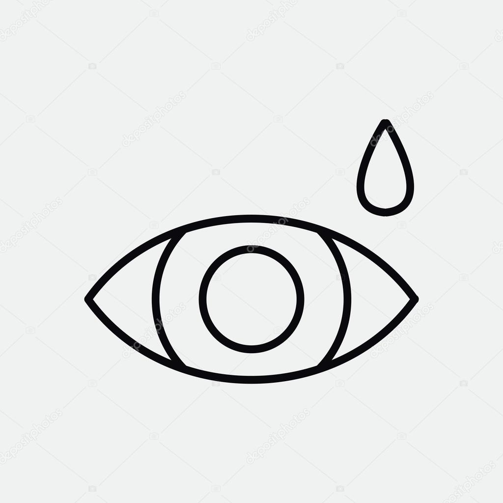 Eye drops simple icon Stock Vector Image by ©LovArt #105557718