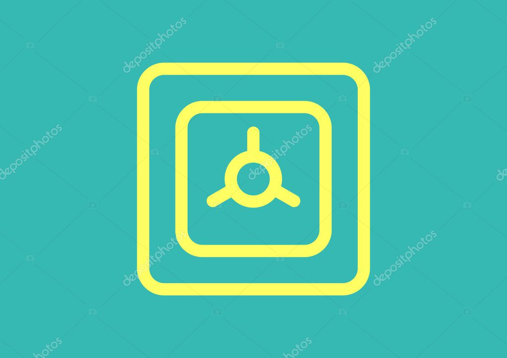 Simple safe illustration Stock Vector by ©LovArt 111919588