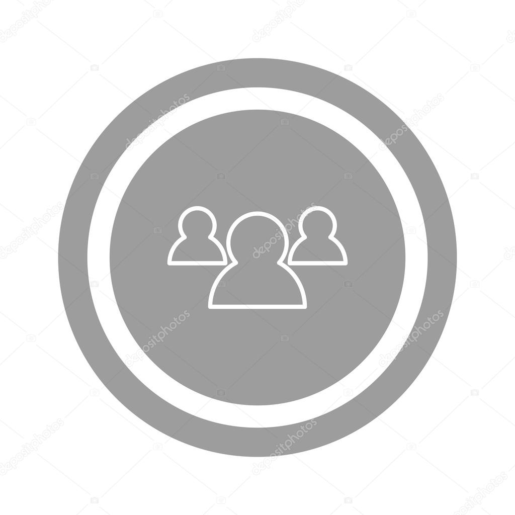 Group of people web icon Stock Vector by ©LovArt 111930124
