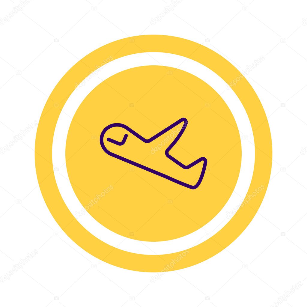 Aircraft Web icon Stock Vector by ©LovArt 111931956