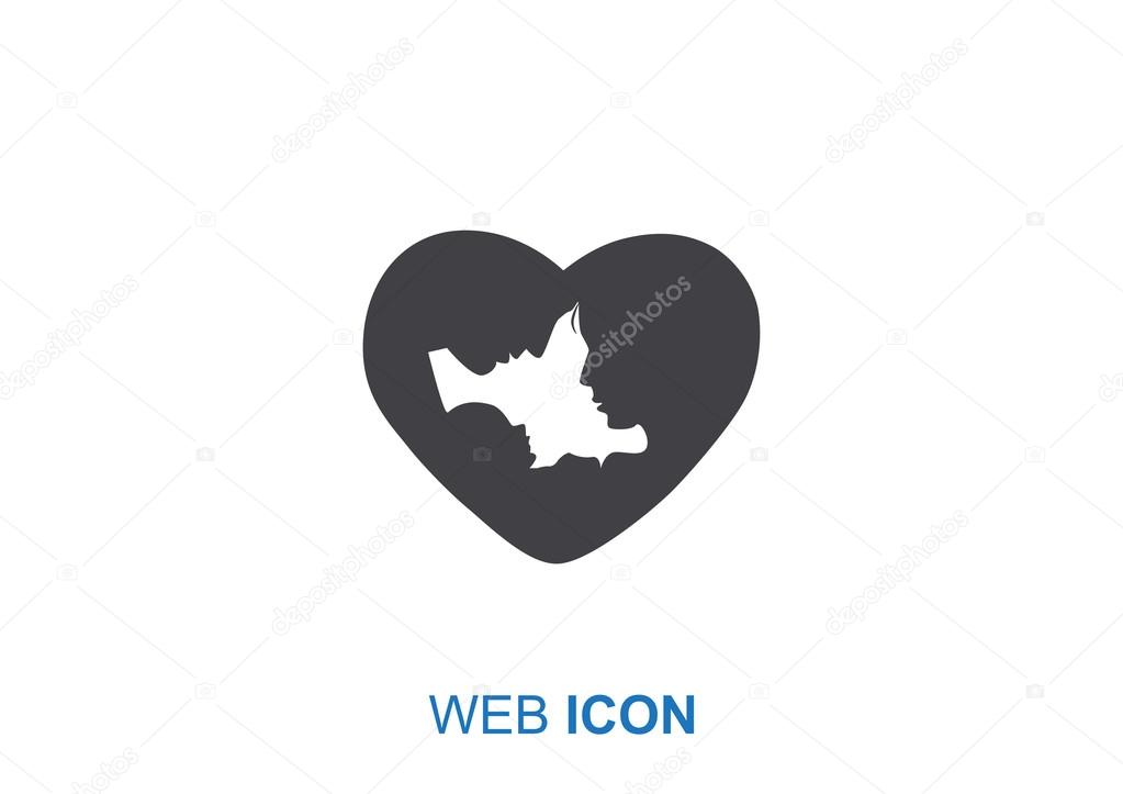 Family outline web icon Stock Vector by ©LovArt 111935902