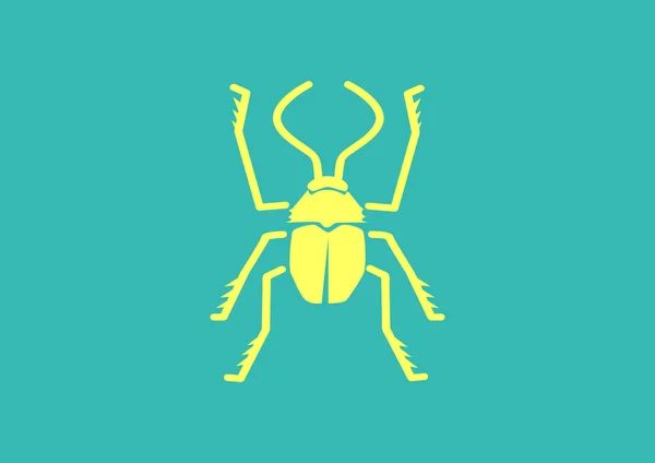 Simbol kutu dengan garis luar kumbang Vektor Stok oleh ©LovArt 118670542