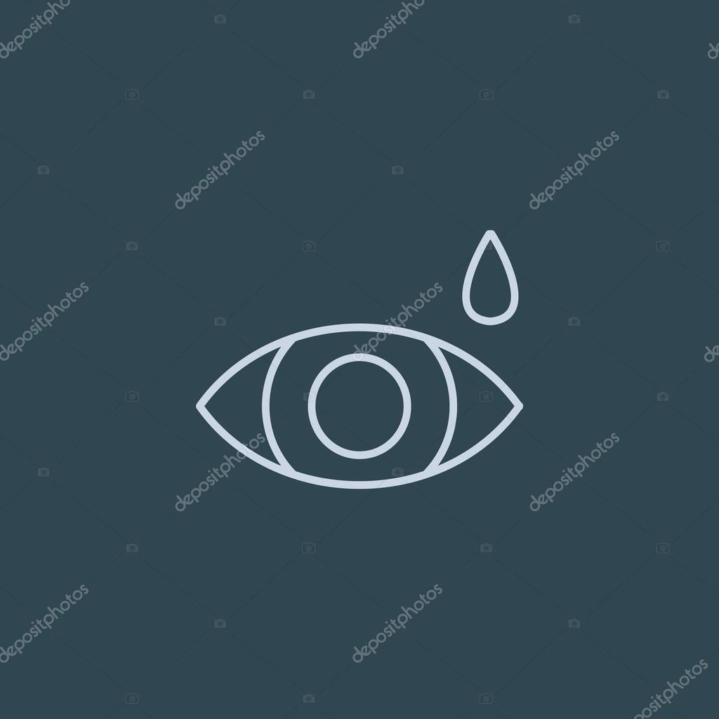 Eye drops simple icon Stock Vector Image by ©LovArt #115905144