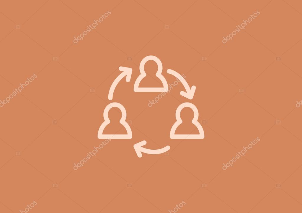 Group of people web icon Stock Vector Image by ©LovArt #115907506