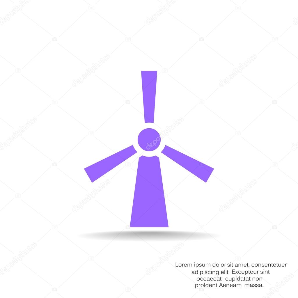 Wind generator icon Stock Vector by ©LovArt 115909008