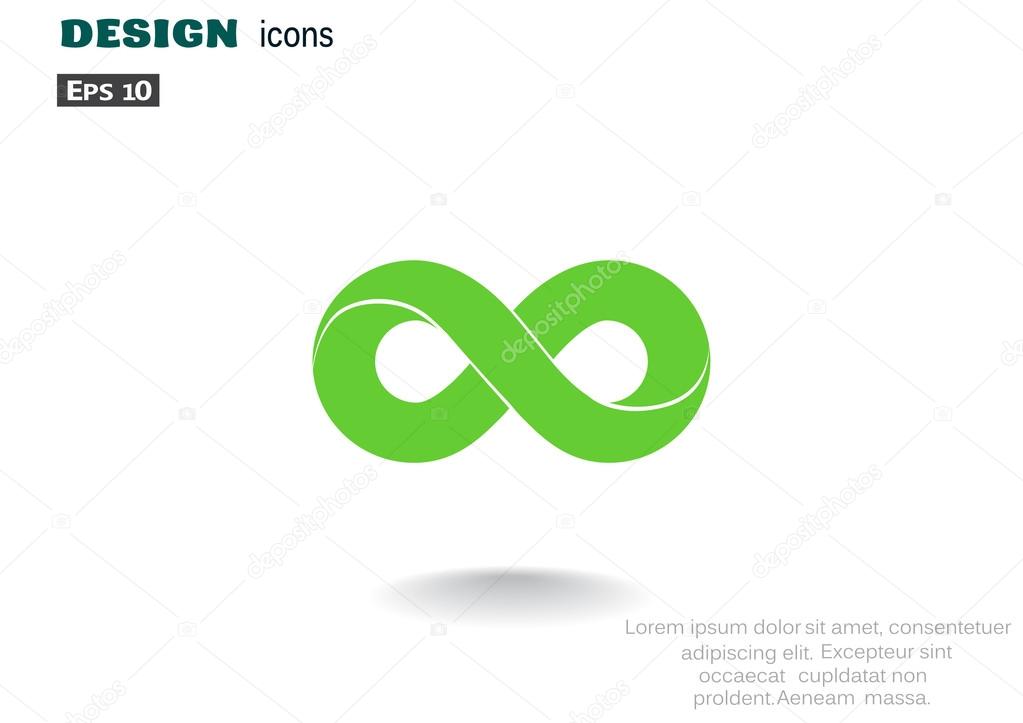 Simple infinity sign Stock Vector by ©LovArt 118670094