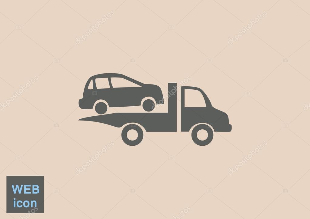 Car evacuation web icon Stock Vector Image by ©LovArt #118670170