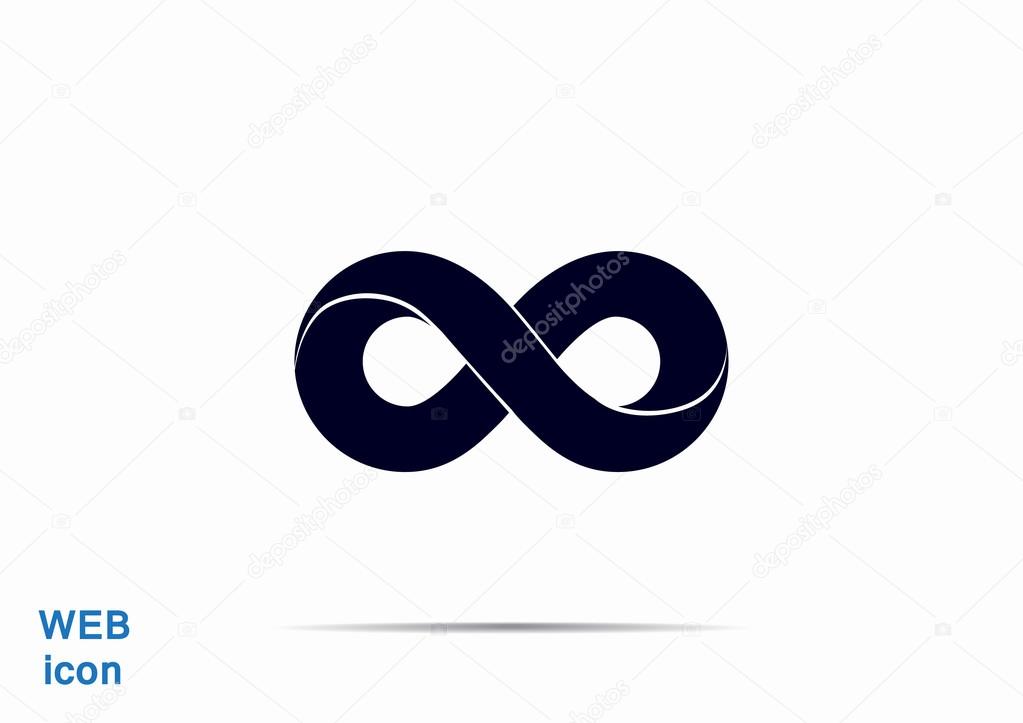 Simple infinity sign Stock Vector by ©LovArt 122312668