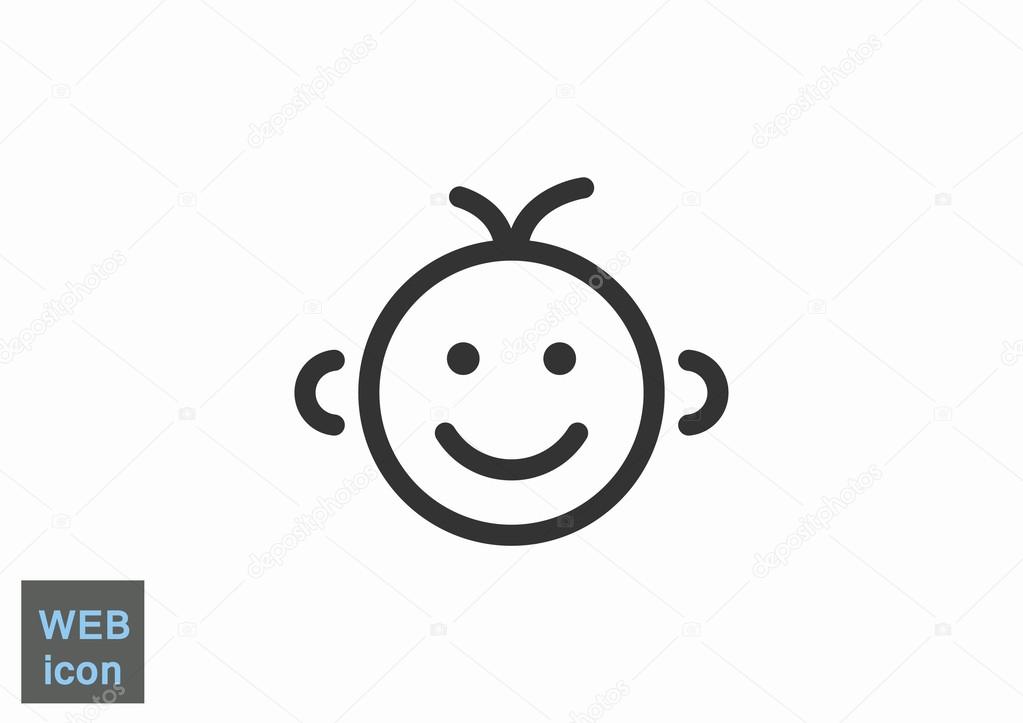 Doodle happy child face Stock Vector Image by ©LovArt #122319004