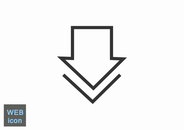 Arrow Pointing Under