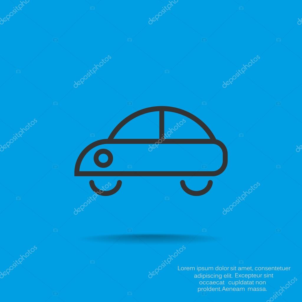 Simple car icon Stock Vector Image by ©LovArt #122328616