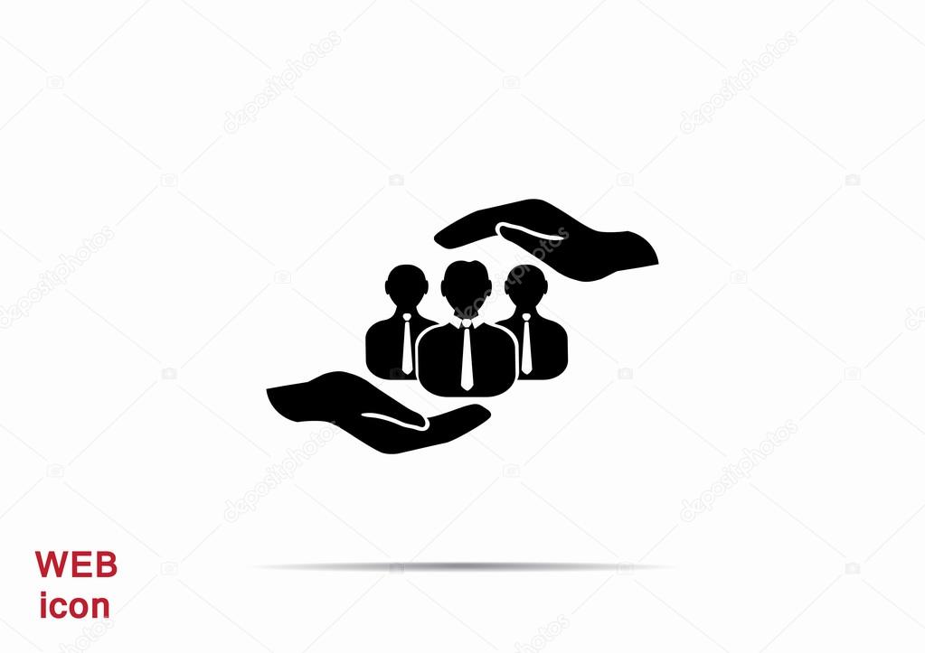 Group of people and hands icon Stock Vector Image by ©LovArt #122329154