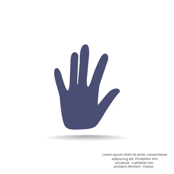 Hand web icon Stock Vector by ©LovArt 112015280