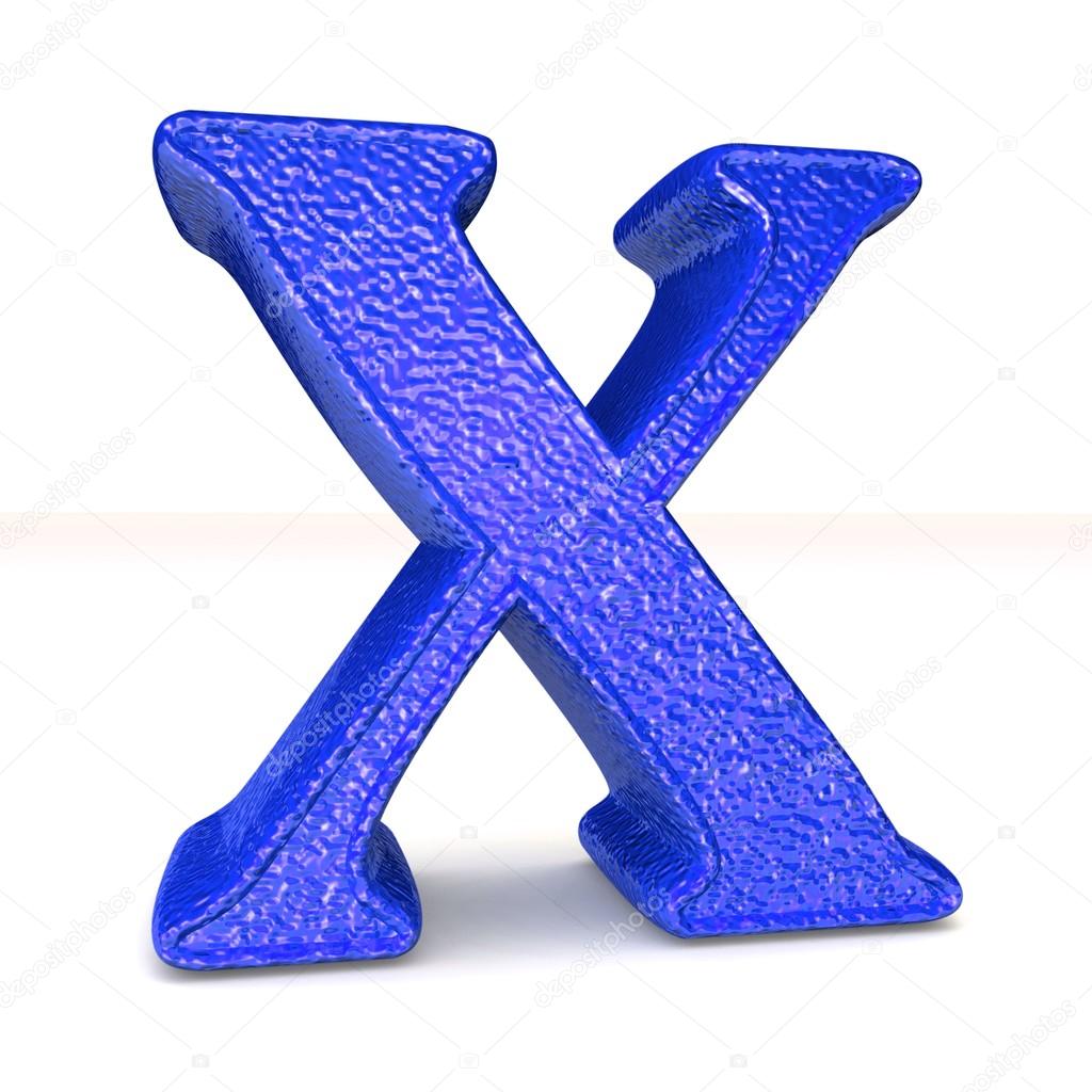Single X alphabet letter — Stock Photo © LovArt #65441963