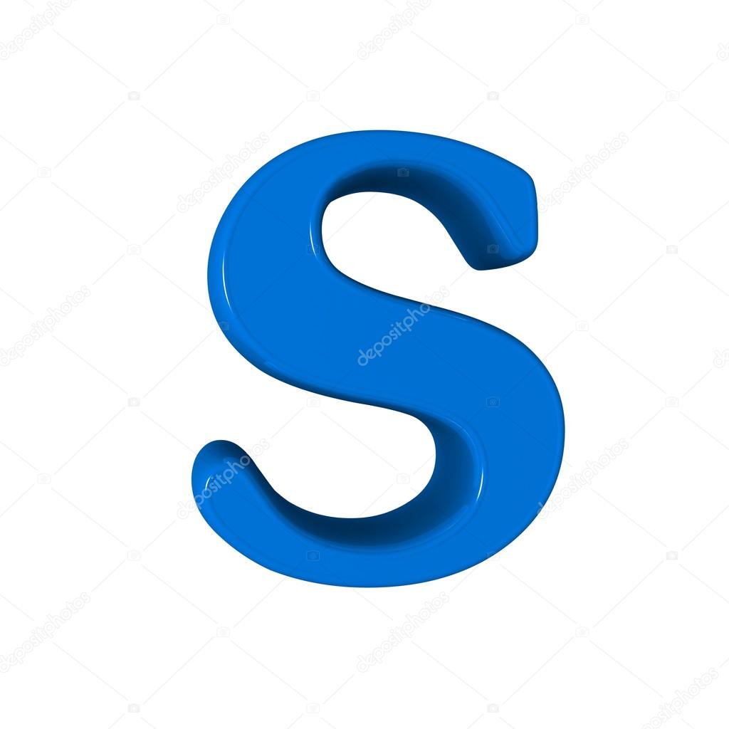 Single S alphabet letter — Stock Photo © LovArt #65442239