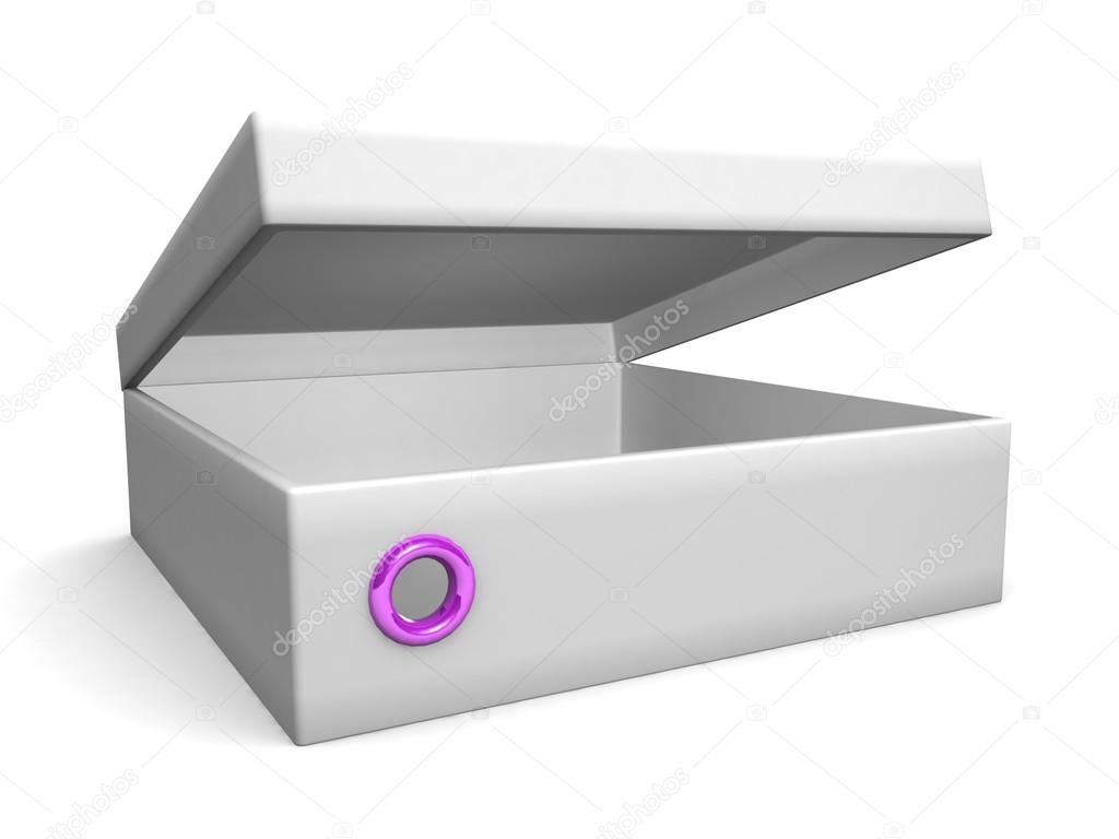 Blank open box — Stock Photo © LovArt #65673183
