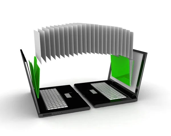 Notebooks and folders with documents isolated Stock Photo by ©LovArt ...