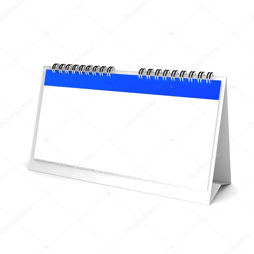 3d Blank calendar Stock Photo by ©LovArt 65870737