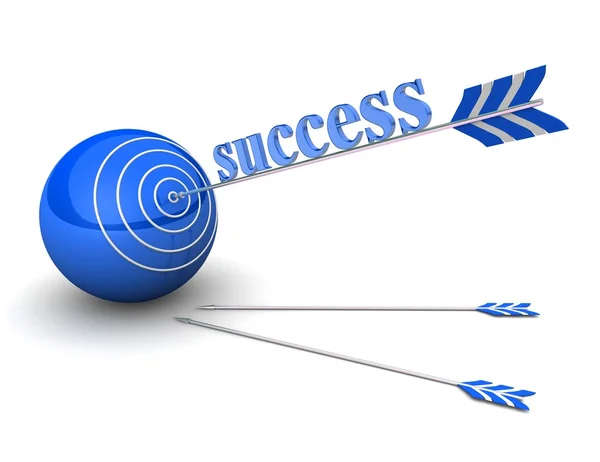 Success arrow in ball with target Stock Photo by ©LovArt 66404847