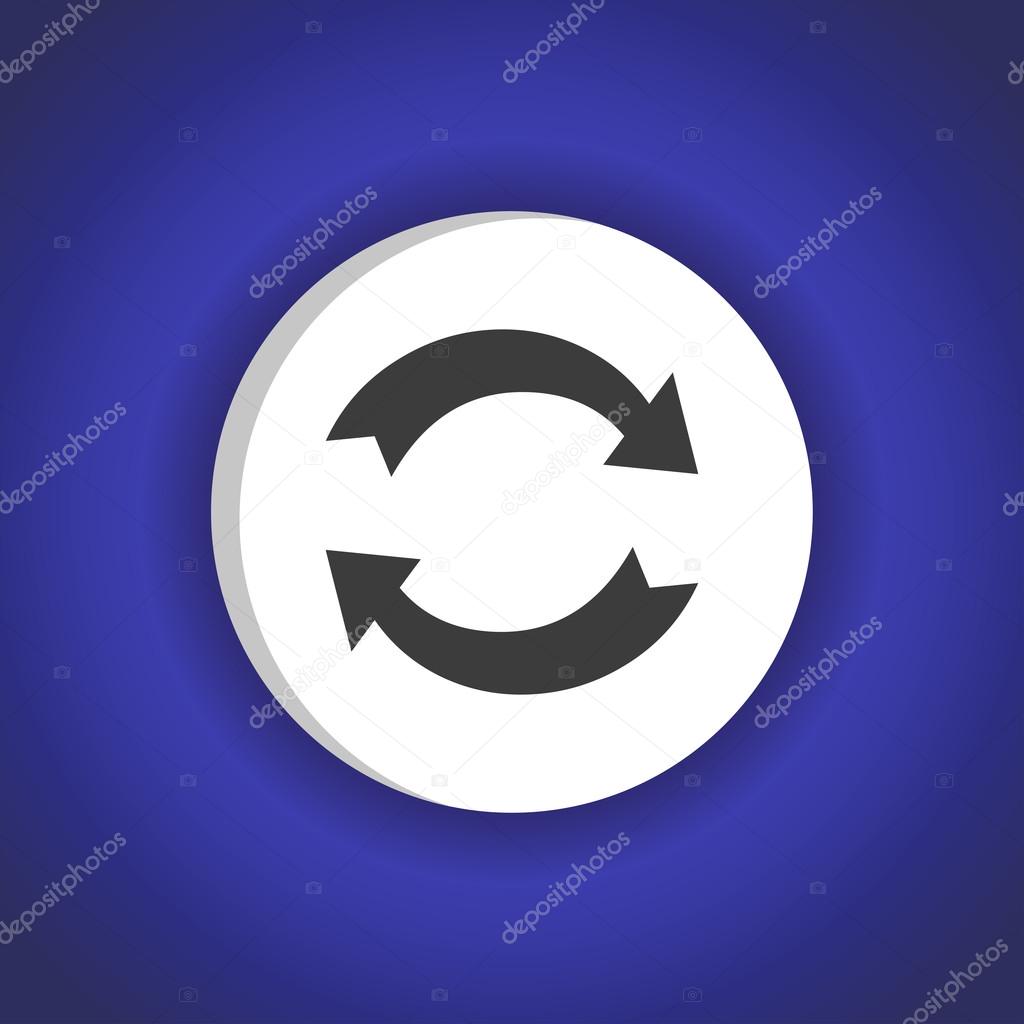 Rotation arrows in circle Stock Vector Image by ©LovArt #66701075