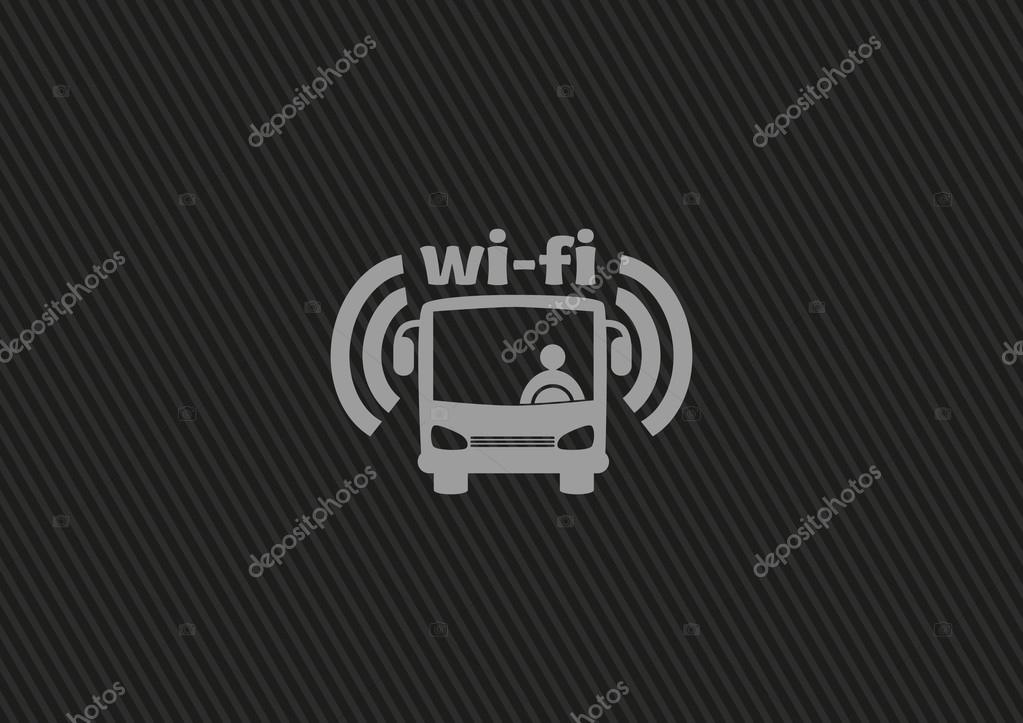 Bus wi-fi icon Stock Vector by ©LovArt 66726231