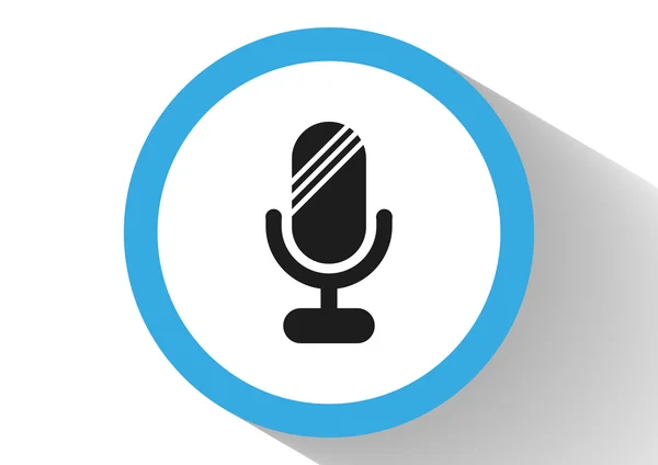 Microphone web icon Stock Vector by ©LovArt 67968829