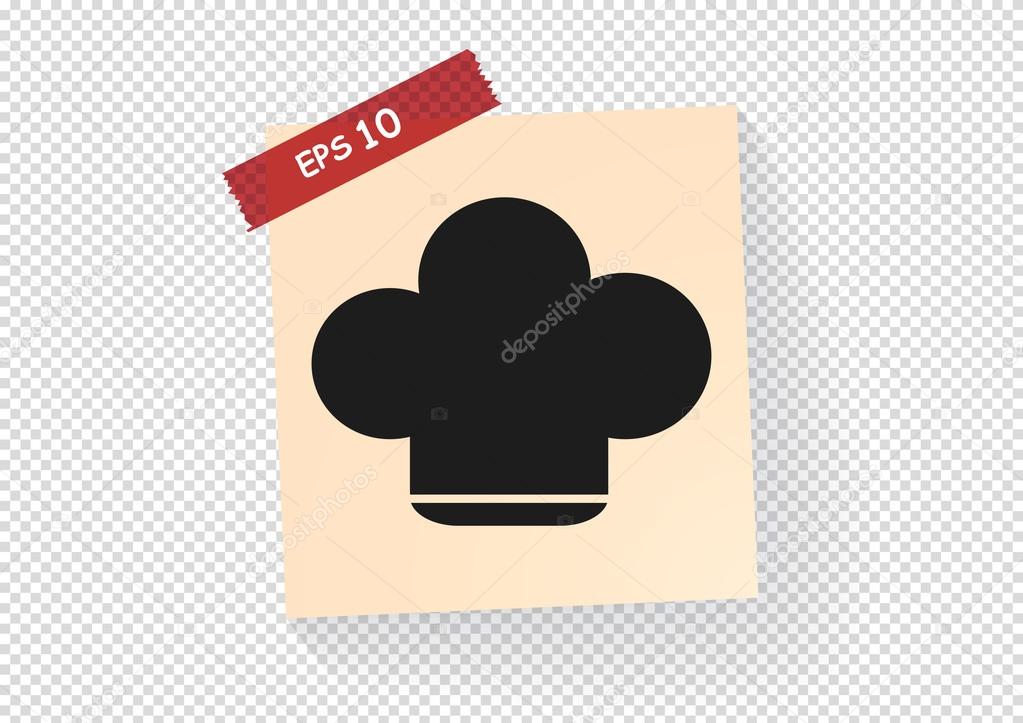Chef cap icon Stock Vector by ©LovArt 66743375