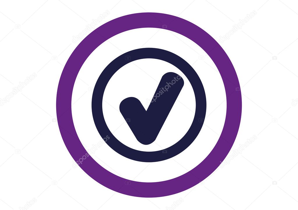 Check mark web icon Stock Vector by ©LovArt 67038399