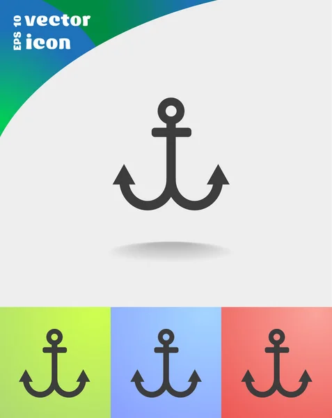 Anchor icon web Stock Vector by ©LovArt 68007821