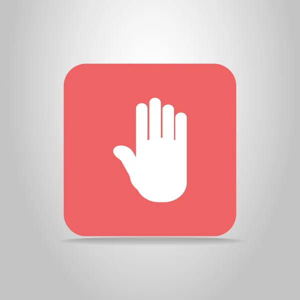 Red stop sign hand images vectorielles, Red stop sign hand vecteurs ...