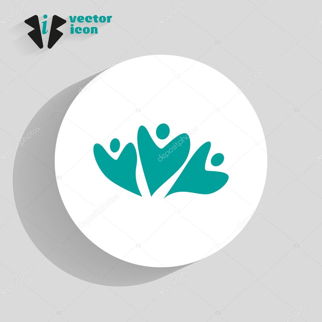 Group of happy people web icon Stock Vector Image by ©LovArt #68002641