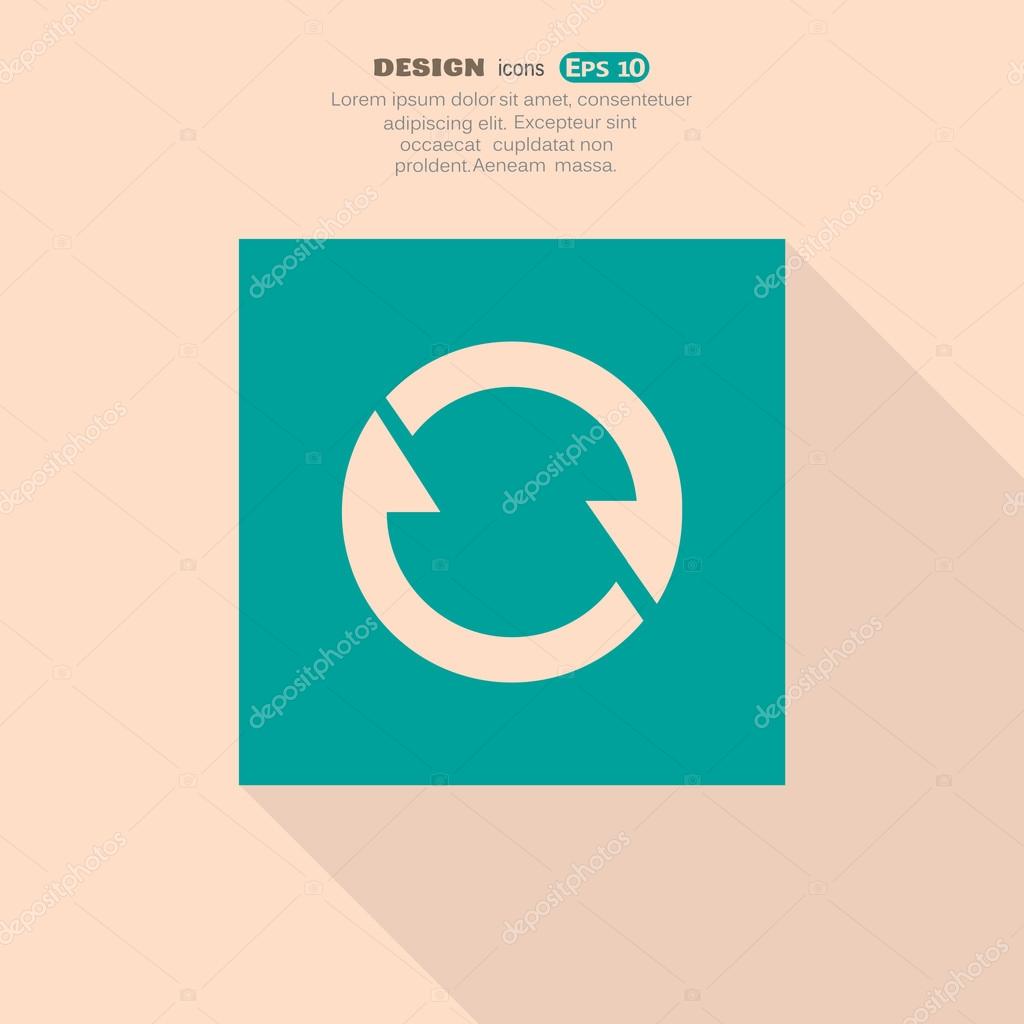 Rotation arrows in circle Stock Vector by ©LovArt #74853905