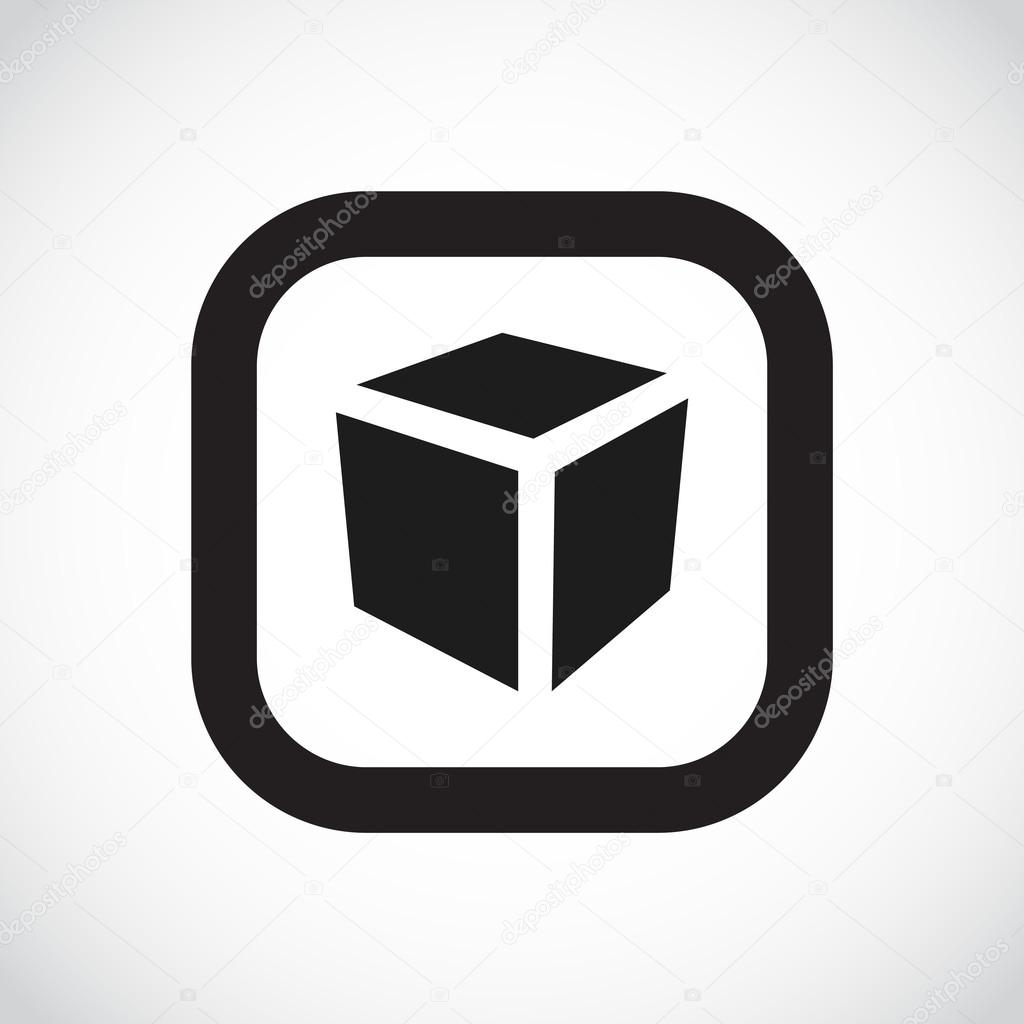 3d cube icon — Stock Vector © LovArt #74878247