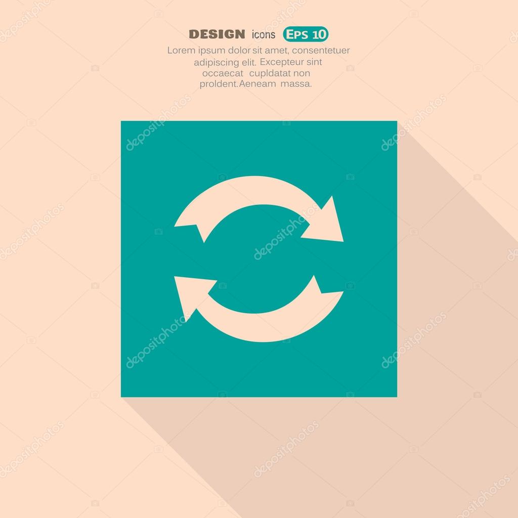 Rotation arrows in circle Stock Vector Image by ©LovArt #74882295