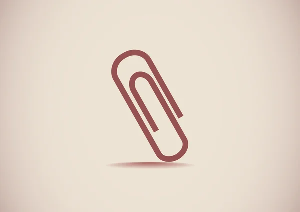 Paper clip icon Stock Vector by ©LovArt 65791337