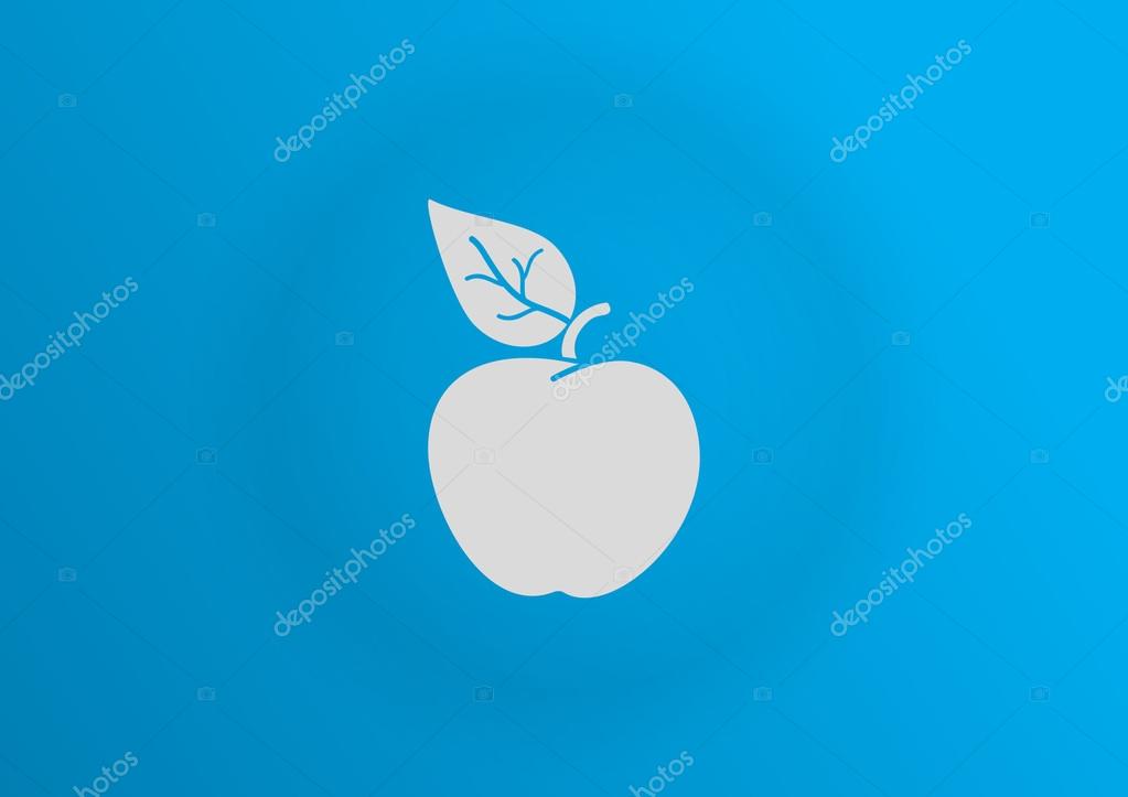 Apple, Web icon Stock Vector by ©LovArt 75018049