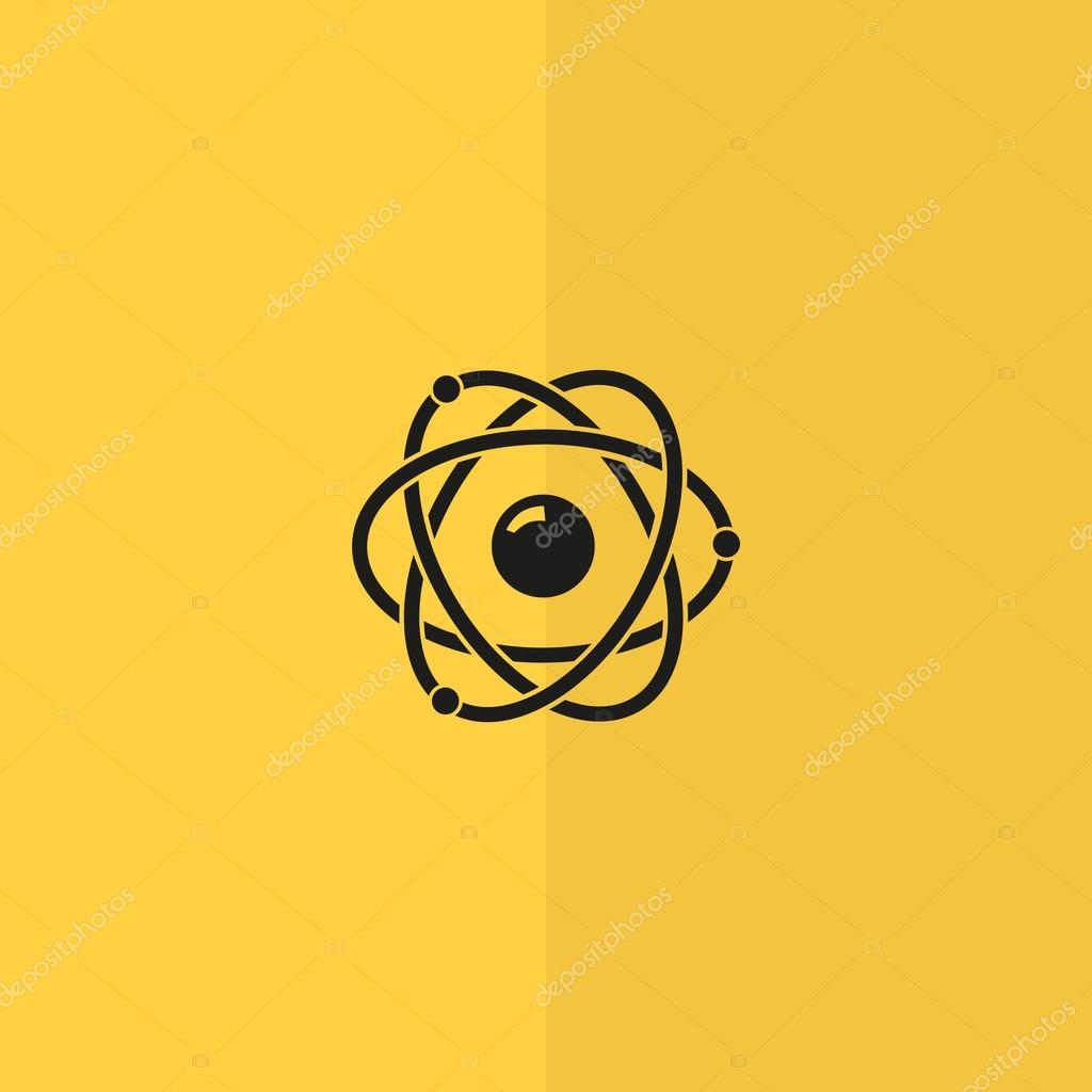 Atoms sign, nuclear concept Stock Vector by ©LovArt 76959409