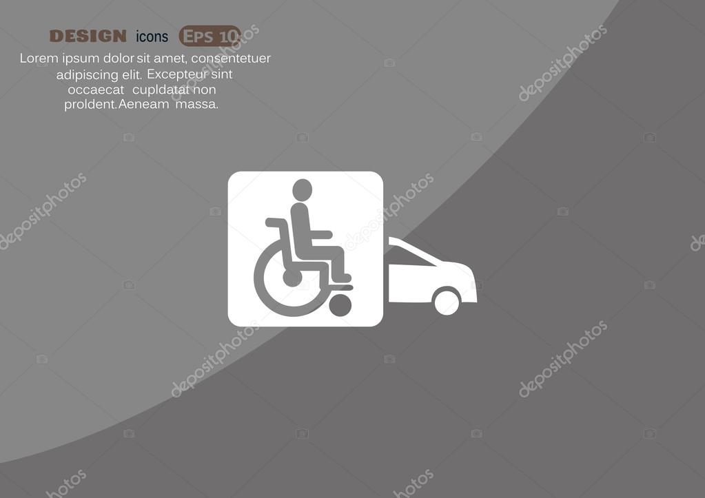 Disabled in car icon Stock Vector by ©LovArt 76963147