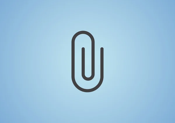 Paper clip icon Stock Vector by ©LovArt 65791337