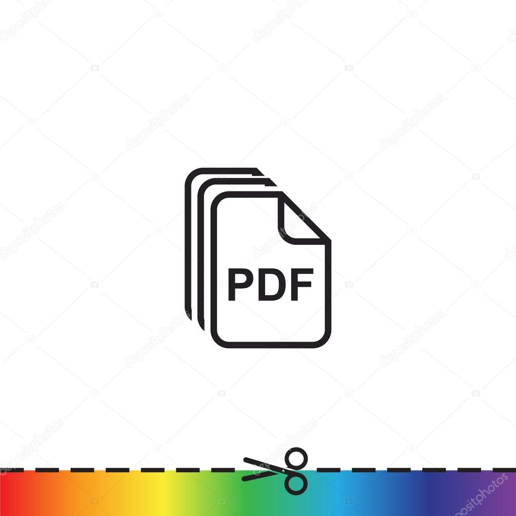Files PDF simple web icon Stock Vector by ©LovArt 77560839